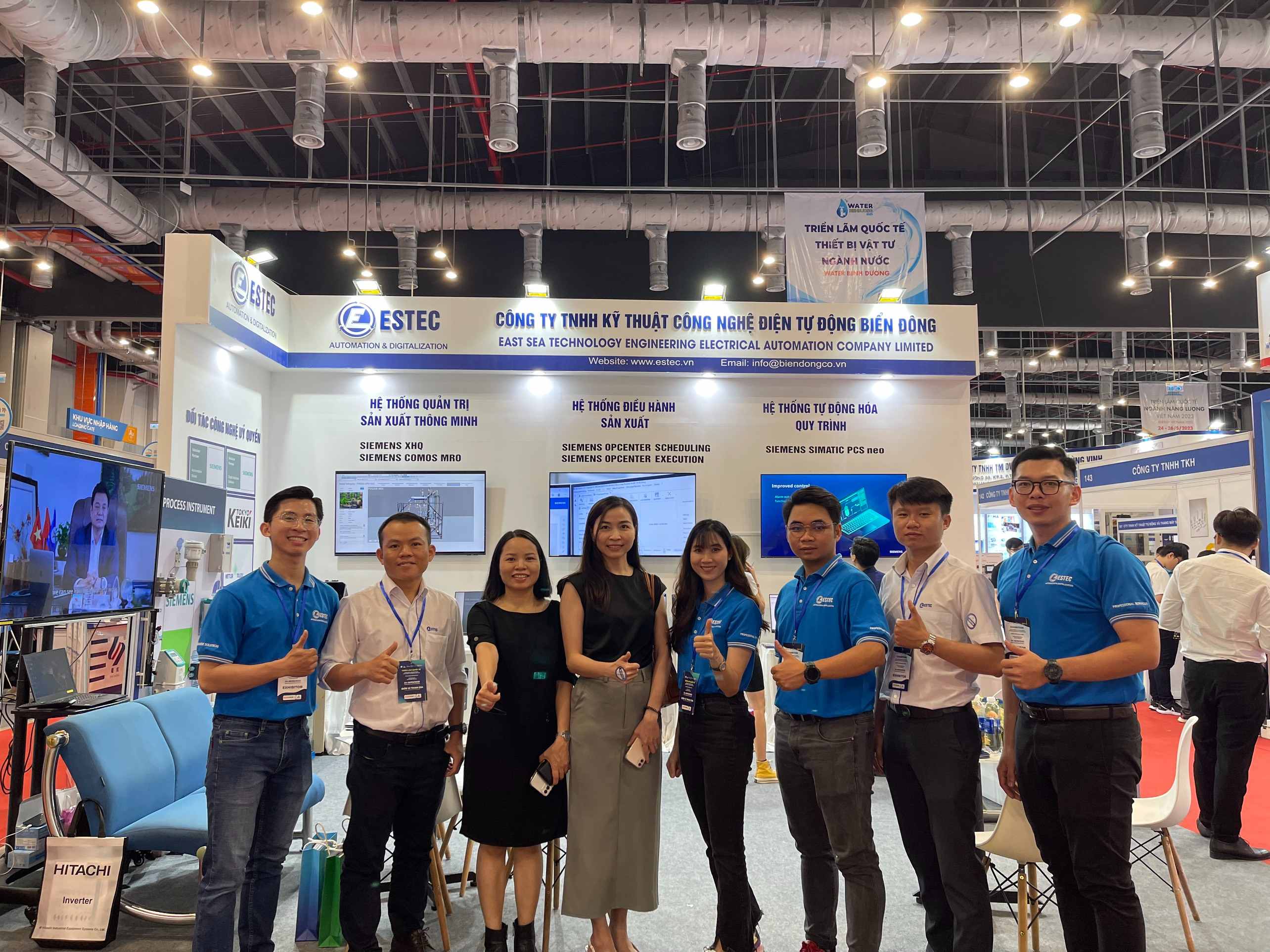 ESTEC THAM GIA TRIỂN LÃM EMA VIETNAM 2023